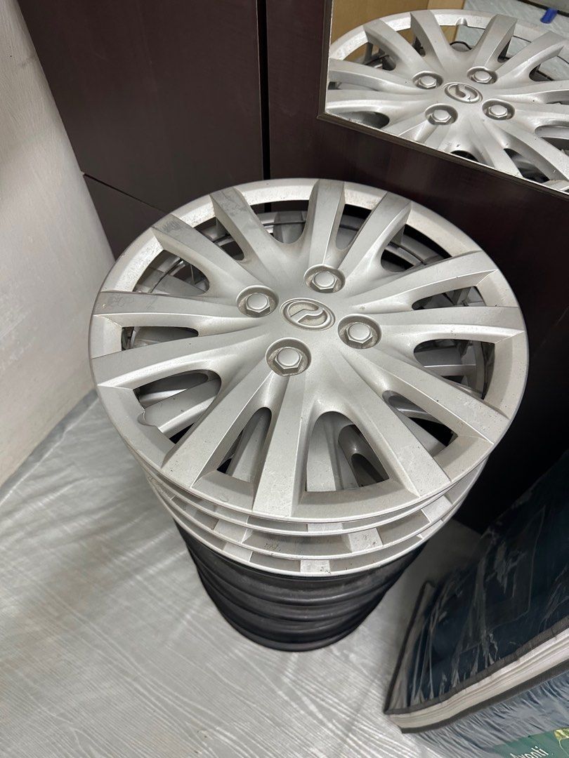 MYVI 2011 ORIGINAL STEEL WHEEL RIM, Auto Accessories on Carousell