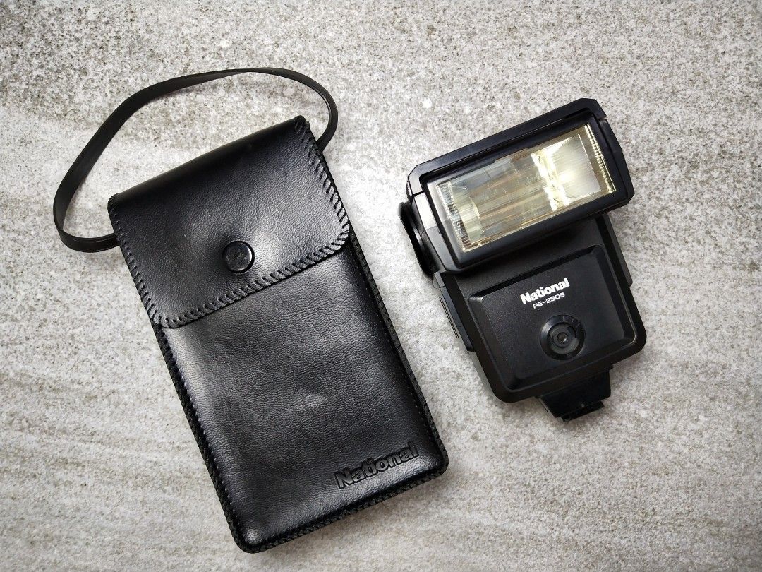 National PE-250S Speedlight Flash, Photography, Photography Accessories ...