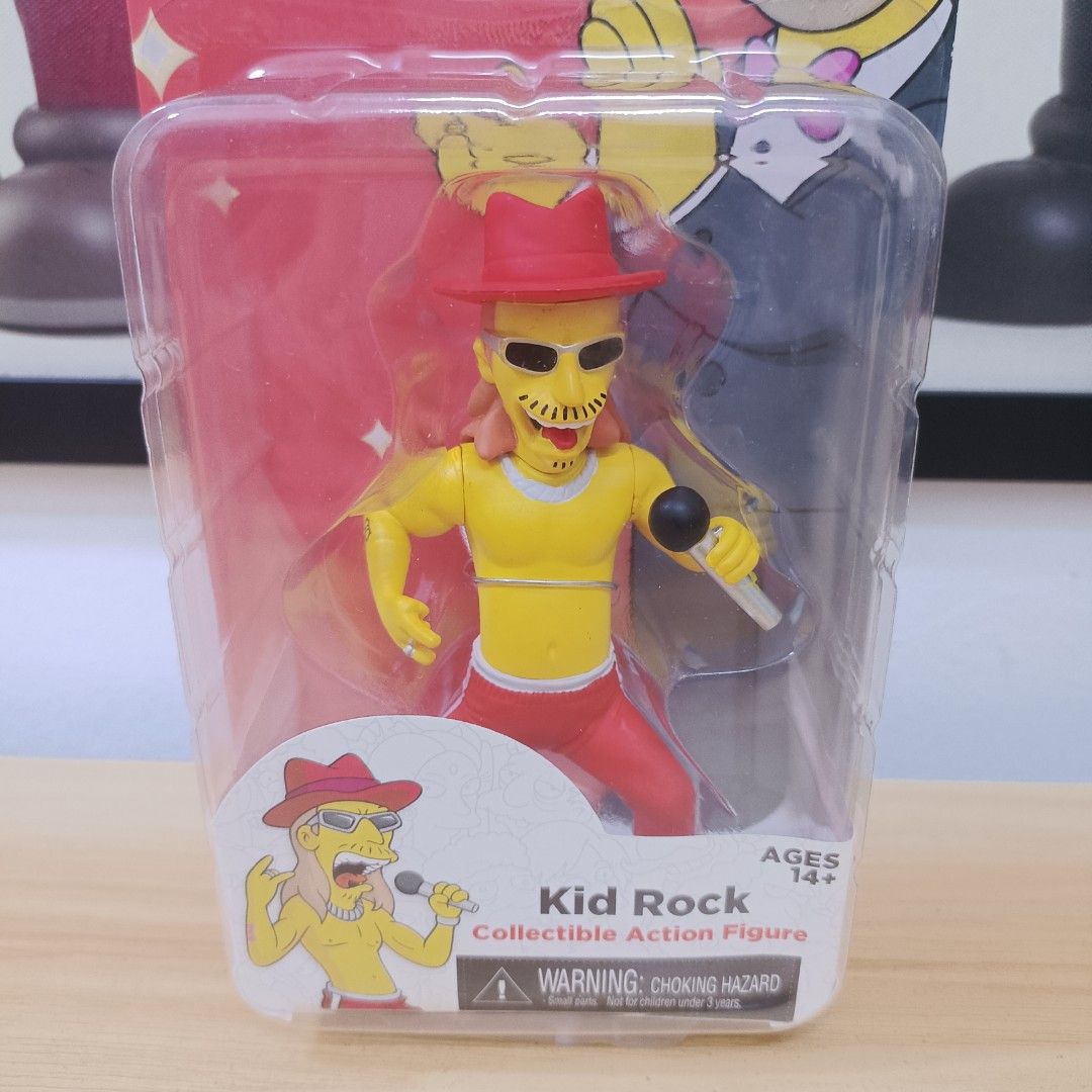 NECA THE SIMPSONS 25 OF THE GREATEST GUEST STARS SERIES ONE KID ROCK ...