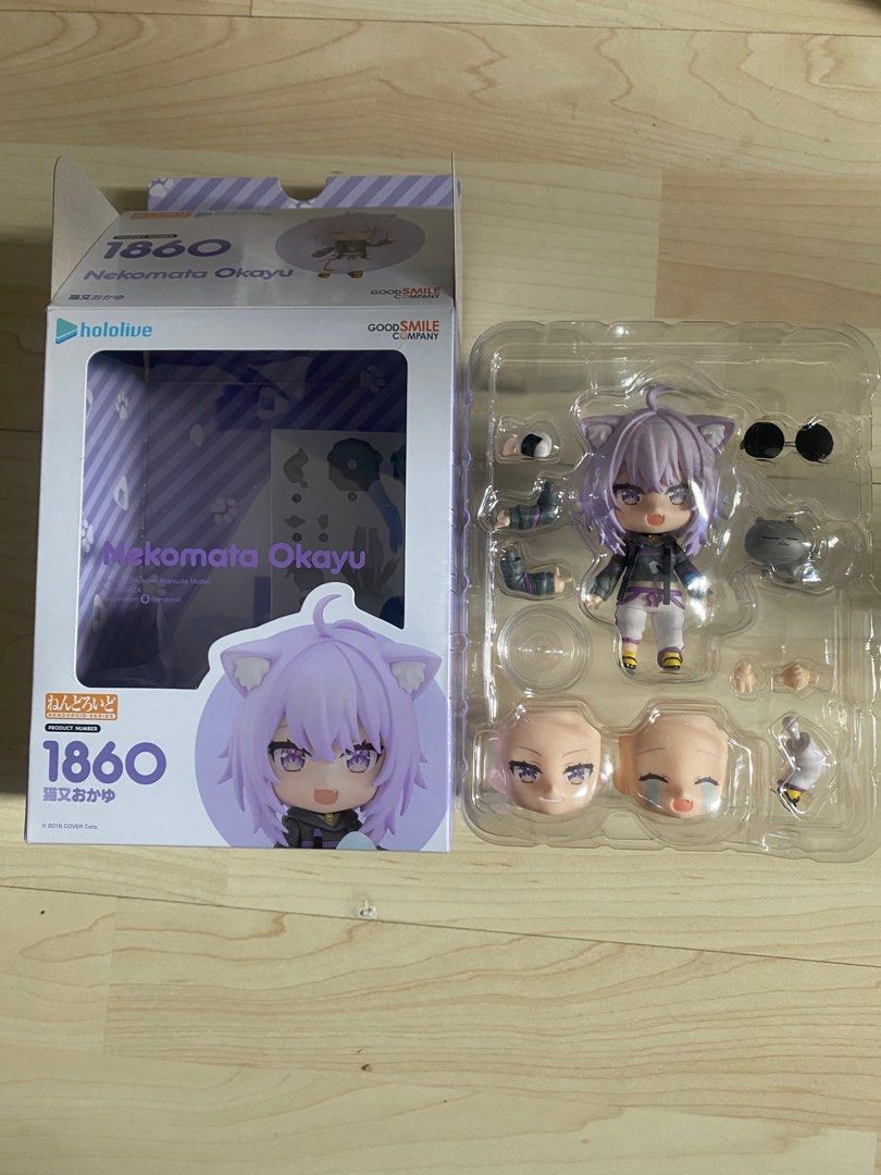 Nendoroid 1860 Hololive Nekomata Okayu, Hobbies & Toys, Collectibles & Memorabilia, Fan ...