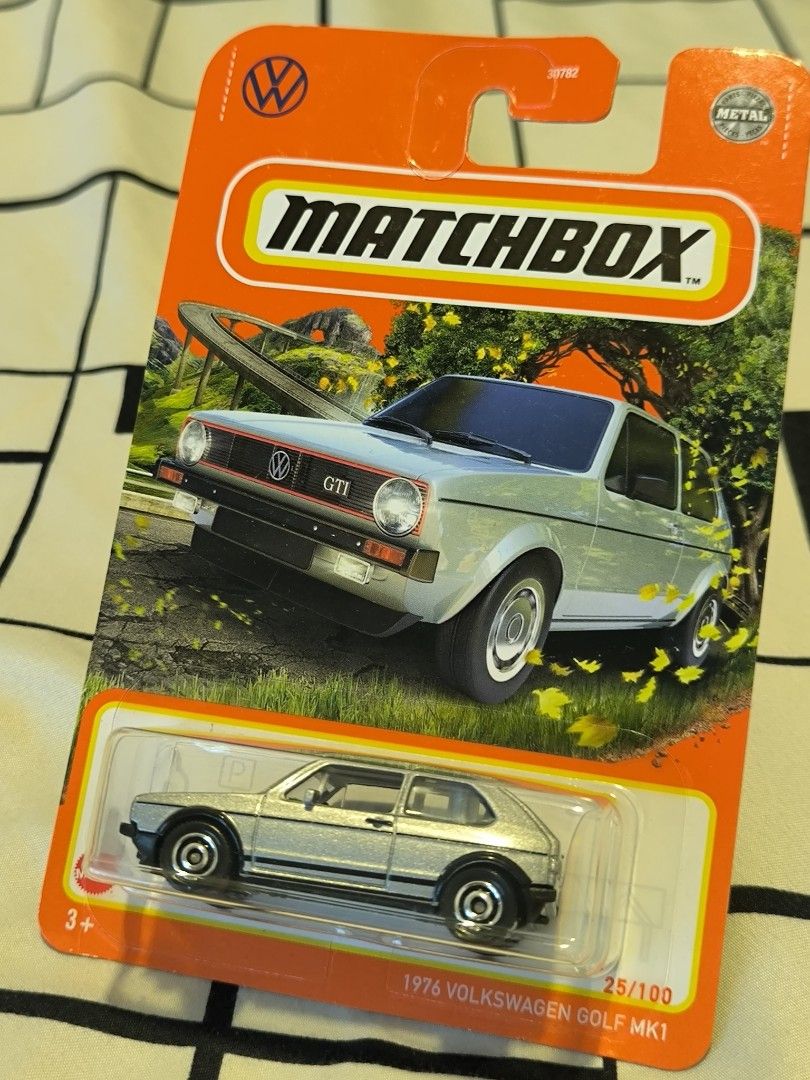 New 1976 Volkswagen Golf MK1 GTI Metal Matchbox VW MBX Match Box Car ...