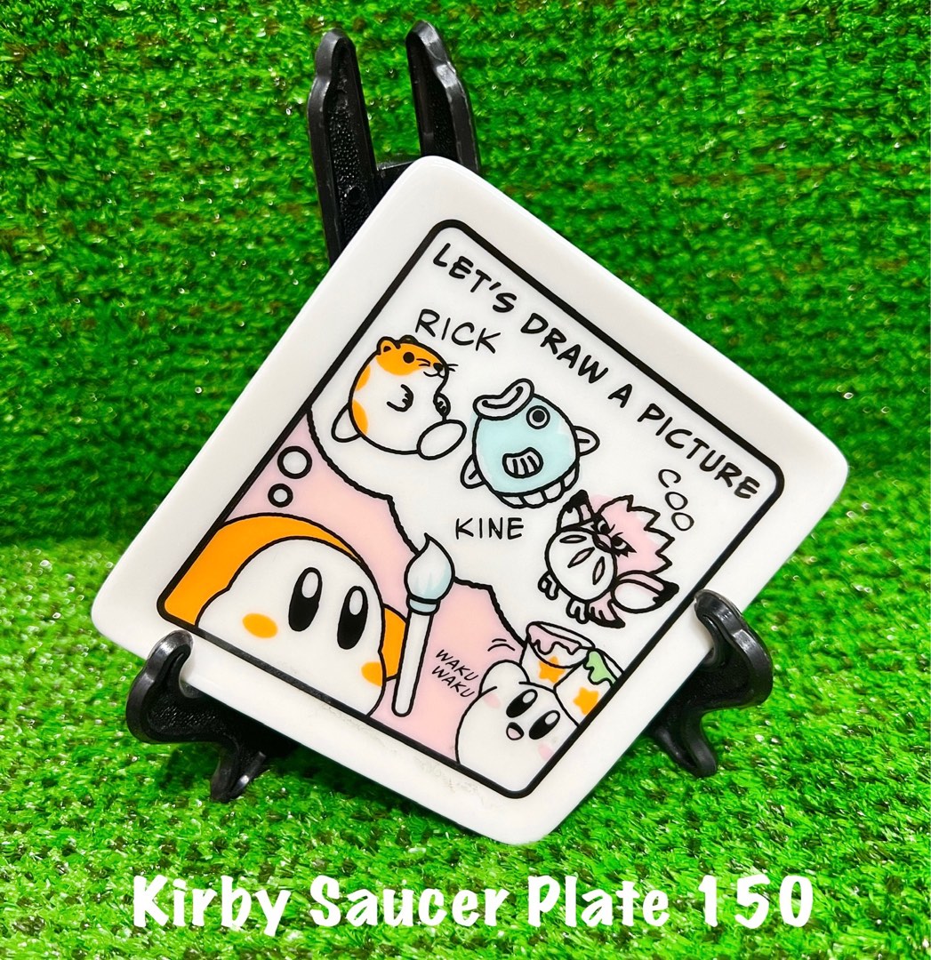 Nintendo Kirby Ceramics Saucer Plates, Hobbies & Toys, Toys & Games on ...
