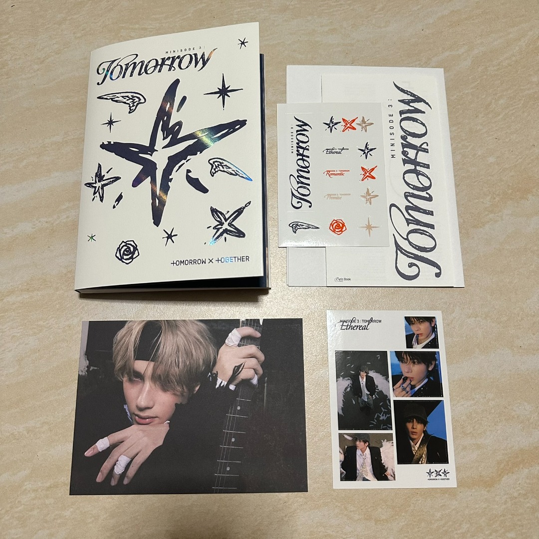 OFFICIAL TXT MINISODE 3: TOMORROW UNSEALED ALBUM ETHEREAL, Hobbies ...