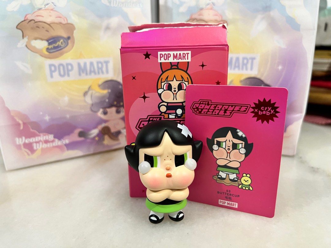 Original Popmart | Crybaby x Powerpuff Girls, Hobbies & Toys ...