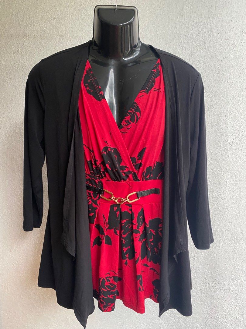 OVERSIZE 2 WAY CHAIN TOPS BRANDED US (M FIT TO L), Women's Fashion ...