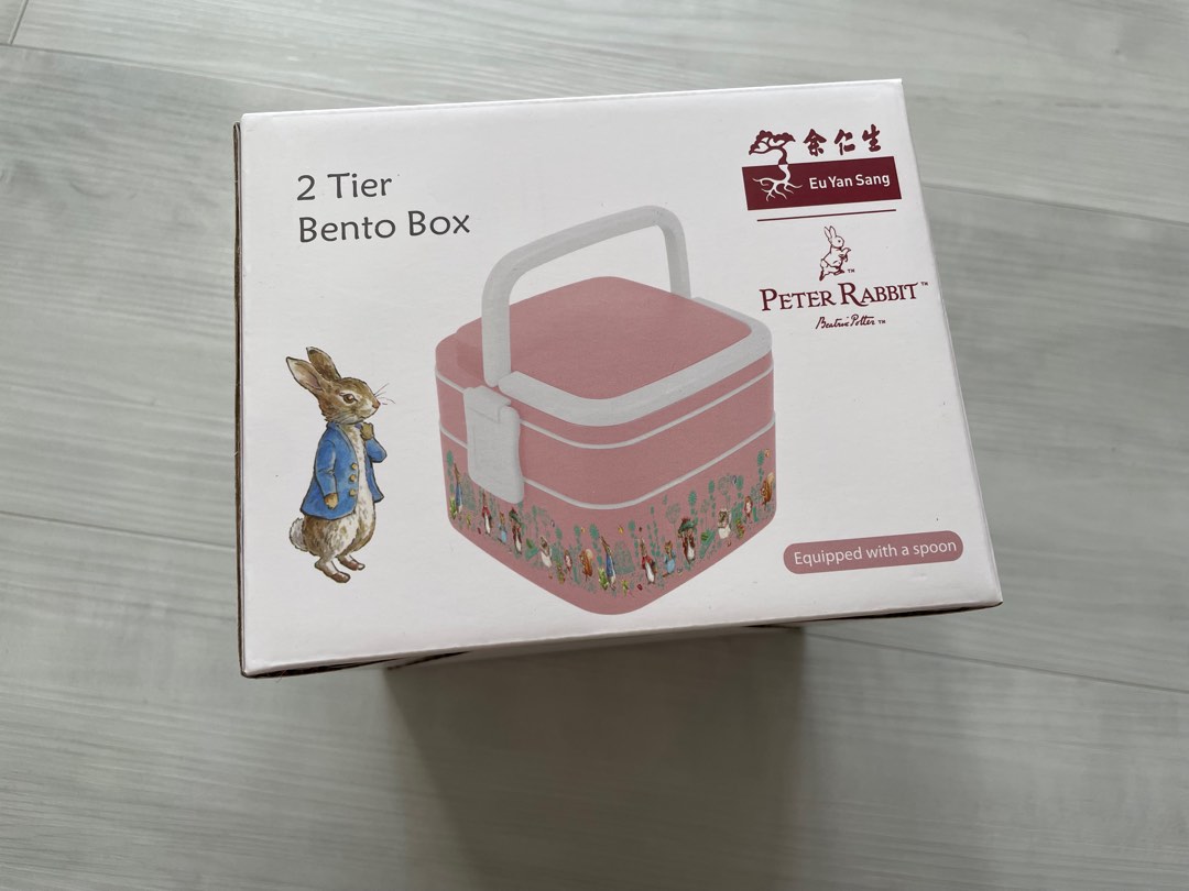 Peter Rabbit Eu Yan Sang lunch box, Furniture & Home Living ...