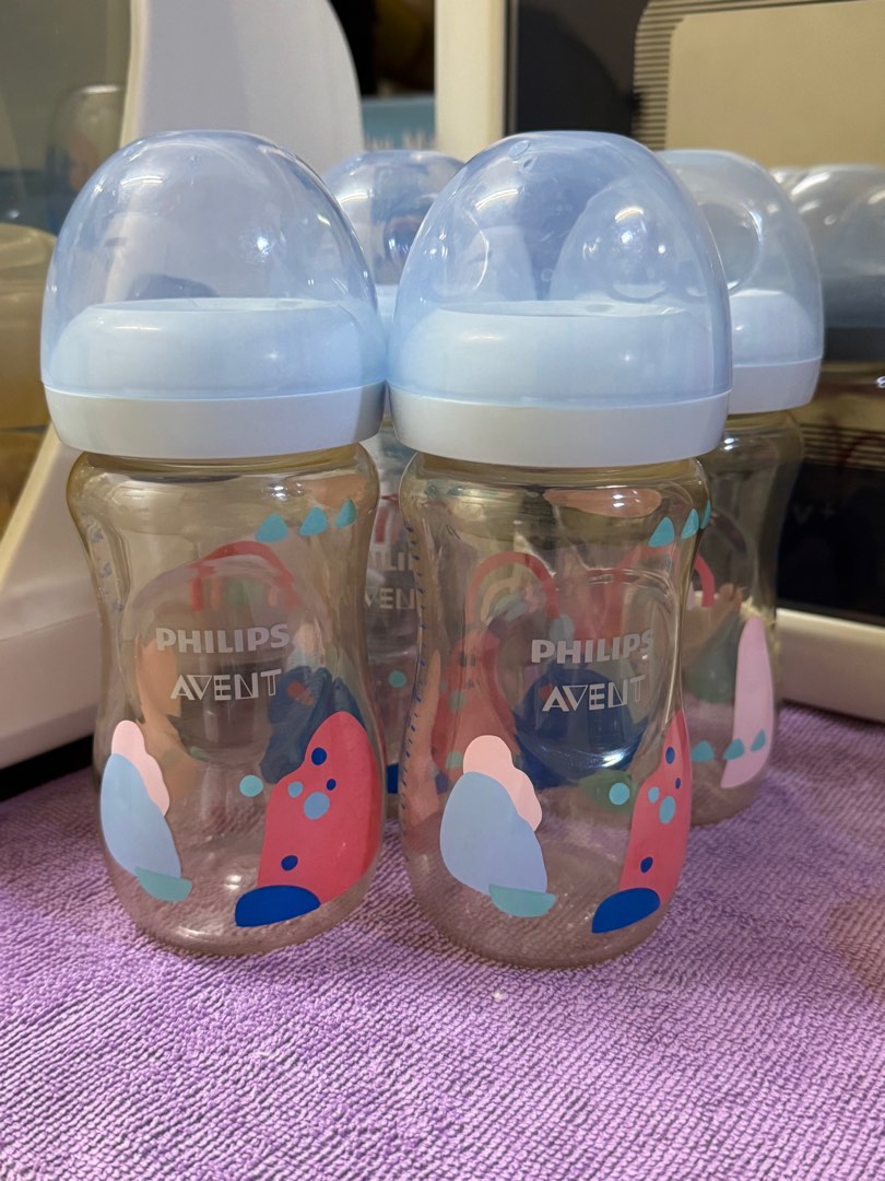 Philips Avent PPSU hard bottles 9oz (4 bottles), Babies & Kids, Nursing ...