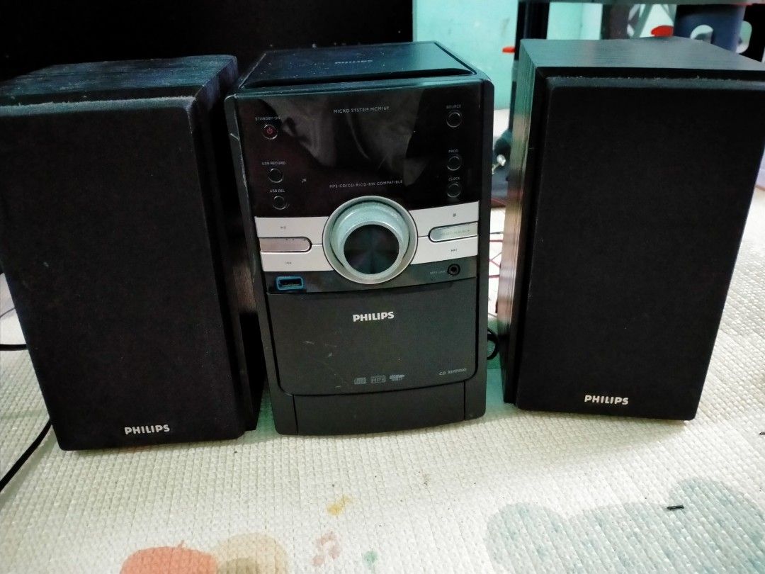 Philips mini hifi, Audio, Soundbars, Speakers & Amplifiers on Carousell