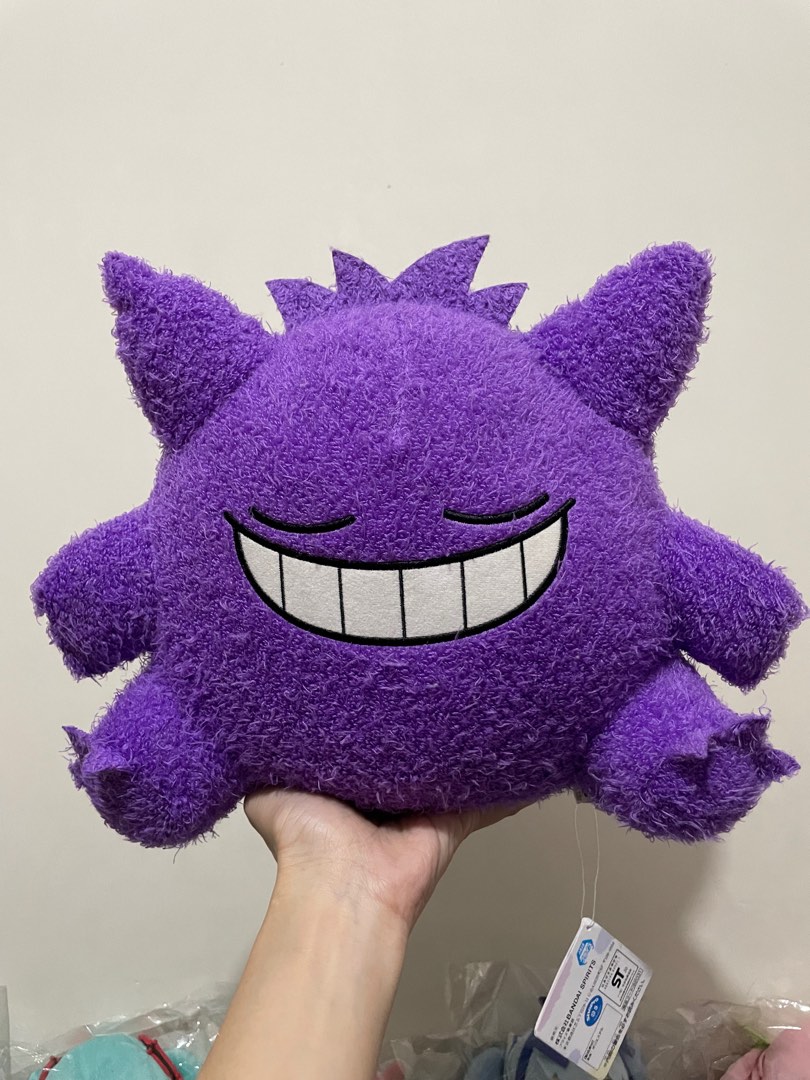 Pokemon Gengar Big Plush, Hobbies & Toys, Toys & Games on Carousell