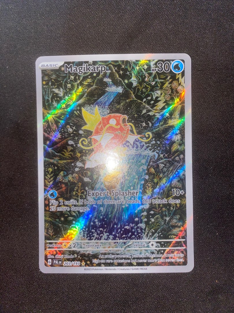 Pokemon MAGIKARP ir paldea evolved, Hobbies & Toys, Toys & Games on ...
