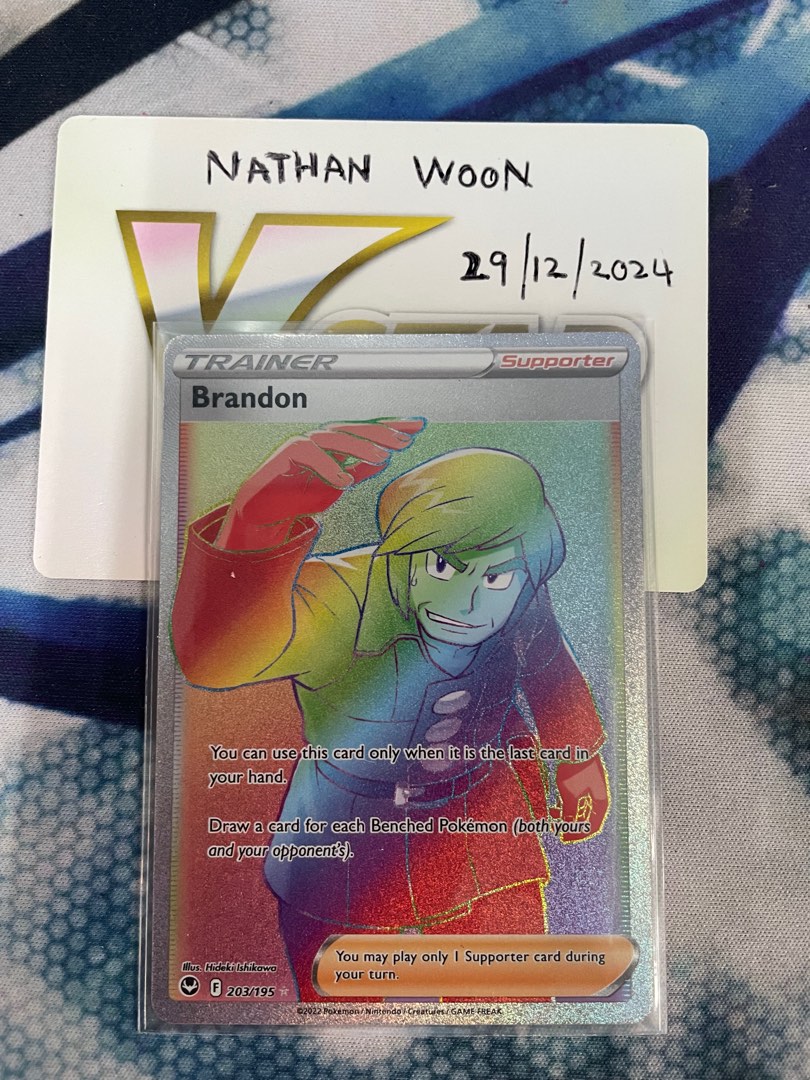 Pokemon TCG - Brandon, Hobbies & Toys, Toys & Games on Carousell