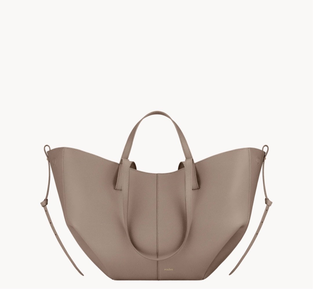 Polene Cyme Regular Taupe, Women's Fashion, Bags & Wallets, Shoulder ...