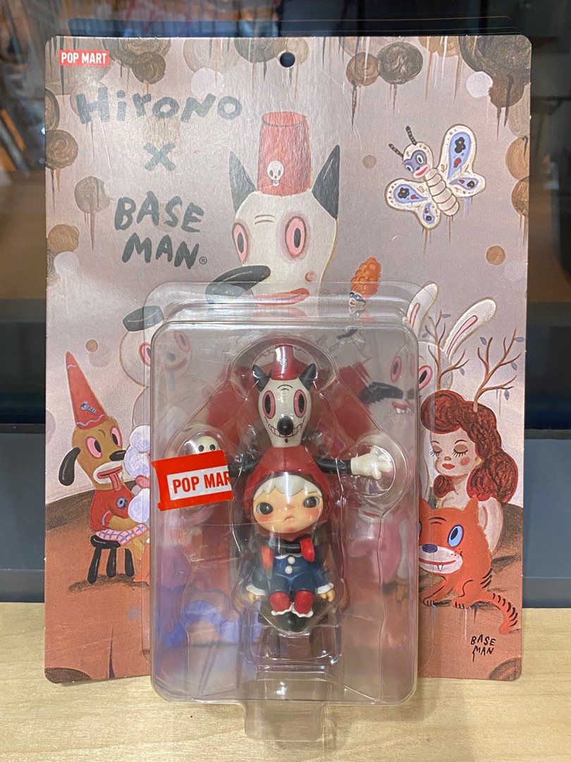 Pop Mart Hirono x Baseman Vinyl Figure, Hobbies & Toys, Memorabilia ...