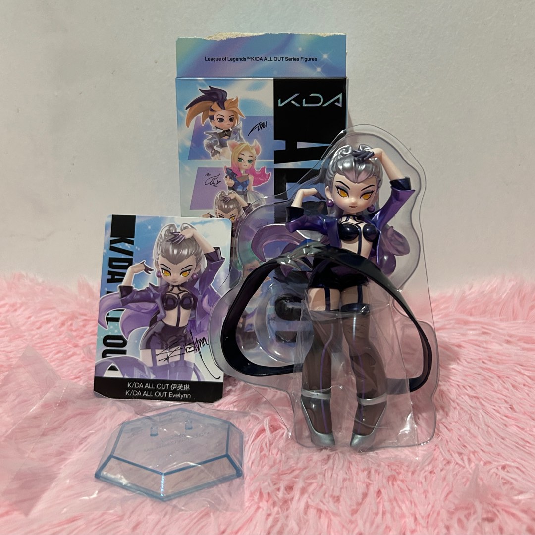 Pop Mart KDA All Out - Evelynn, Hobbies & Toys, Toys & Games on Carousell