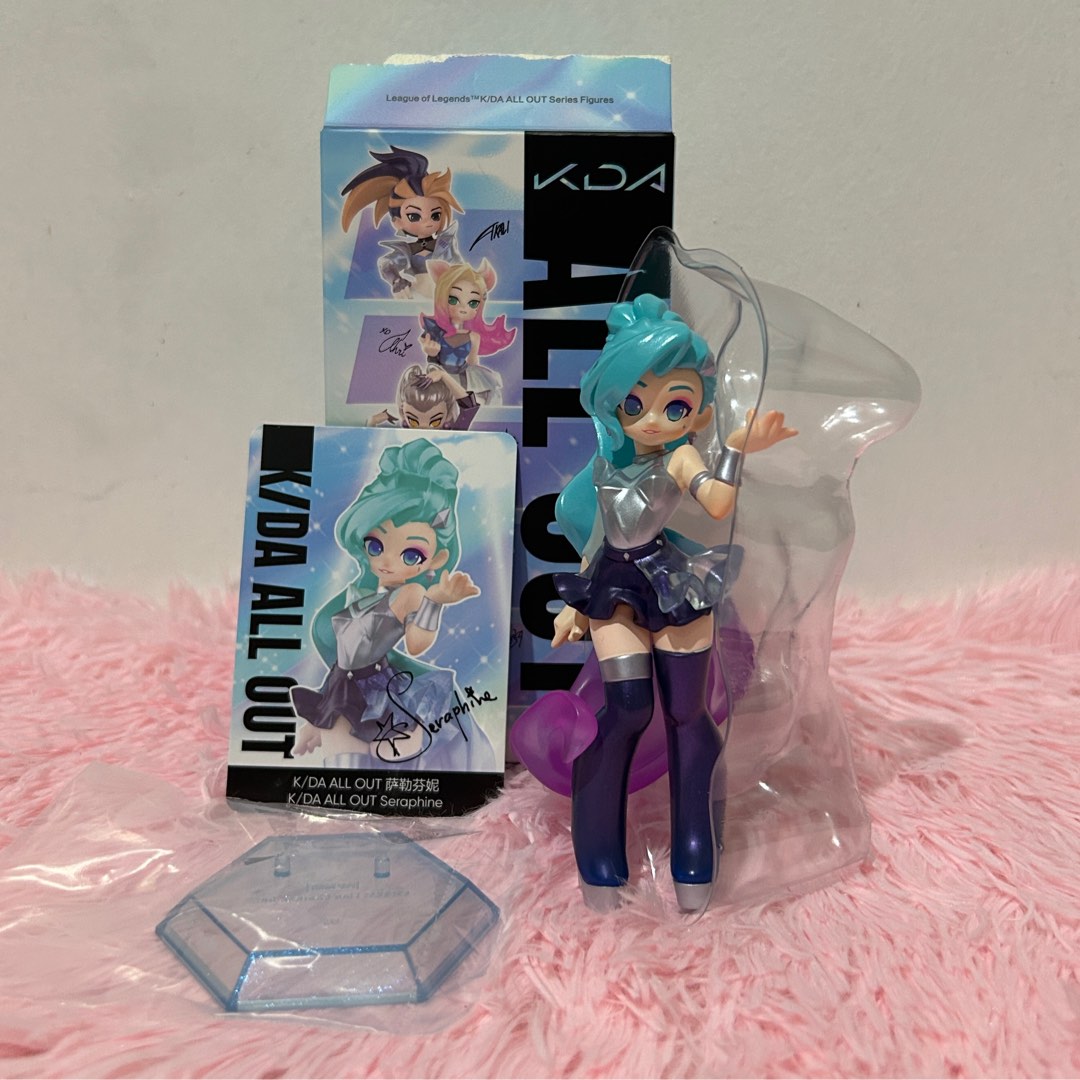 Pop Mart KDA All Out - Seraphine, Hobbies & Toys, Toys & Games on Carousell