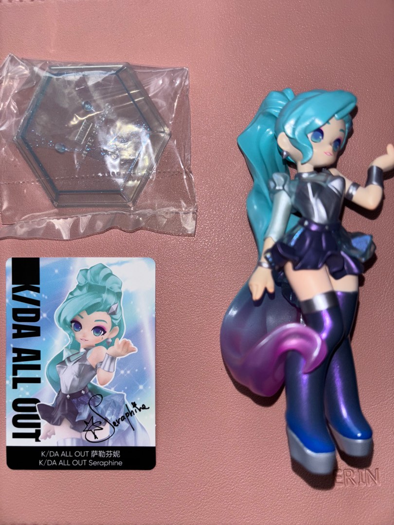 POPMART KDA ALL OUT LEAGUE OF LEGENDS: SERAPHINE, Hobbies & Toys, Toys ...