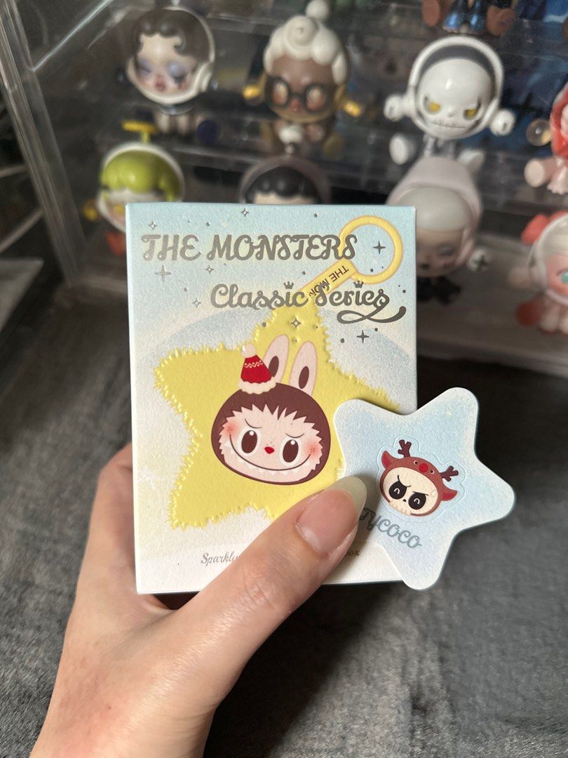 Popmart labubu tycoco sparkly plush, Hobbies & Toys, Toys & Games on ...