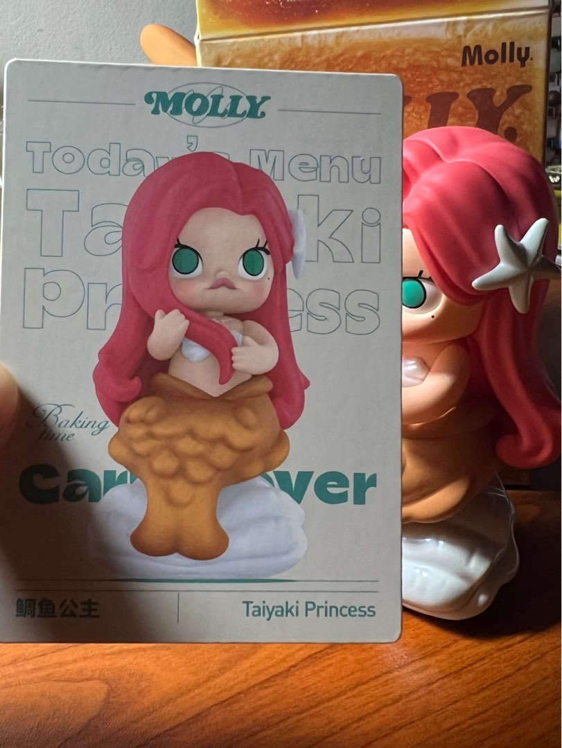 Popmart Molly Baking time, Hobbies & Toys, Toys & Games on Carousell