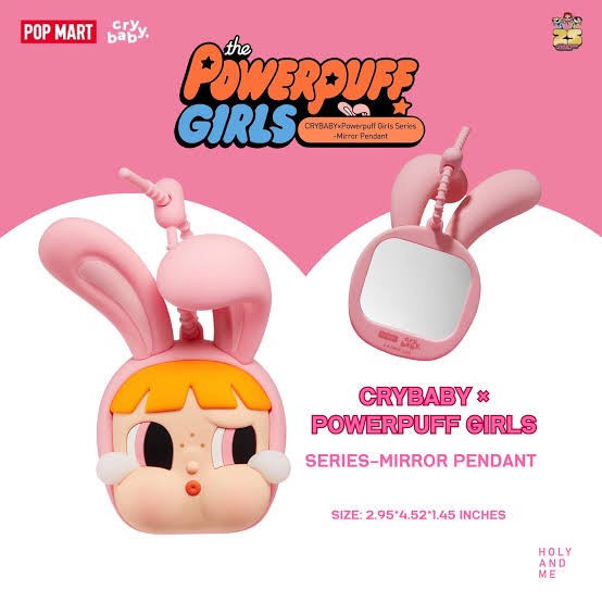 Popmart Powerpuff x Crybaby Mirror, Hobbies & Toys, Toys & Games on ...