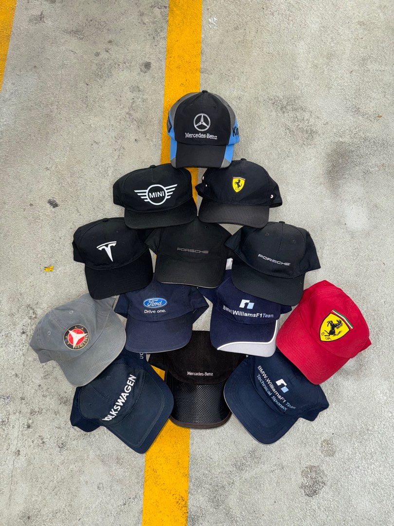 Porsche, Mercedes, Tesla Cap, Men's Fashion, Watches & Accessories, Cap ...