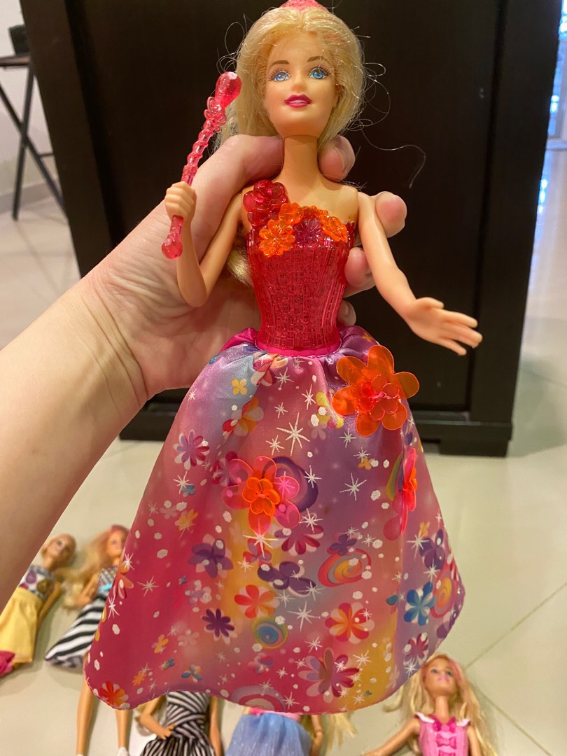 2 Princess barbie and barbie with outfit (Original Barbie), Hobbies ...