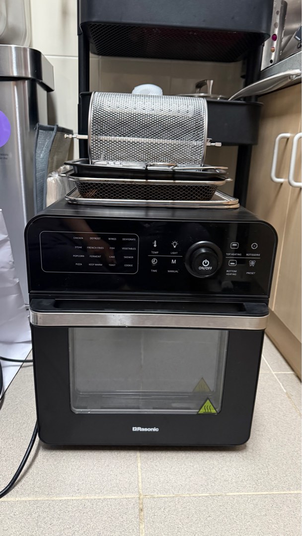 Rasonic 氣炸焗爐, 家庭電器, 廚房電器, 焗爐及多士爐 - Carousell