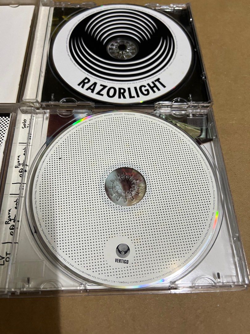 Razorlight cd indie rock alternative garage post grunge x 1975 kaset ...