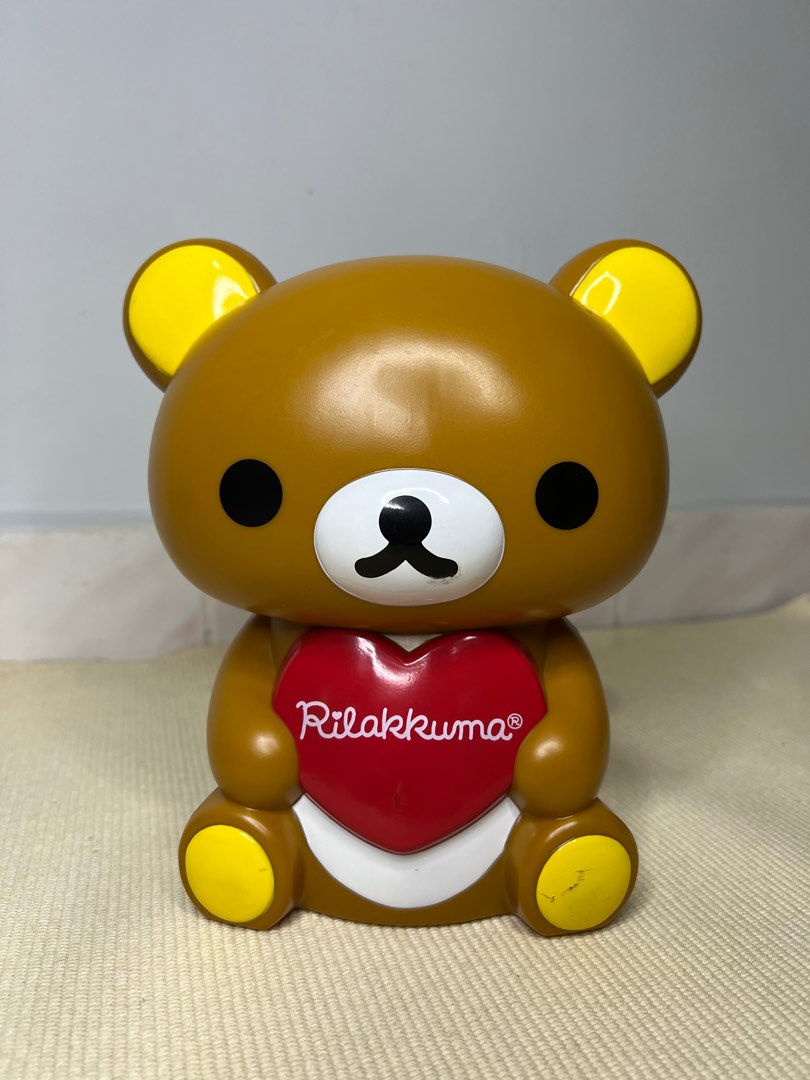 Rilakkuma Big Size Coin Piggy Bank, Hobbies & Toys, Toys & Games on Carousell