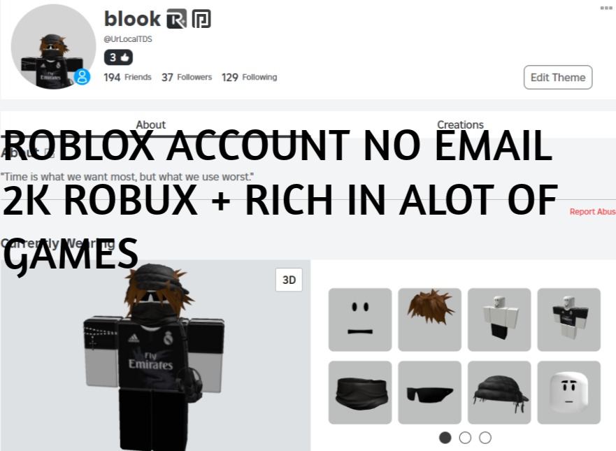 Roblox Account (Rich) alot of gamepass and some rare stuff + alot of ...