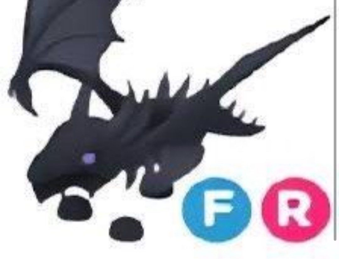 Roblox adopt me shadow dragon, Video Gaming, Video Games, Others on ...