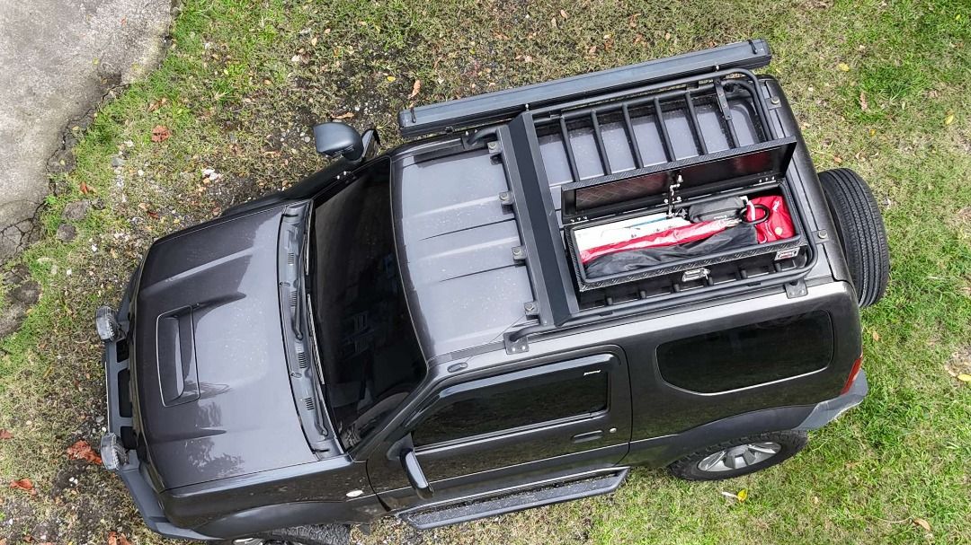 Roof Rack Aluminum Utility Box for Pick-Up, SUV, Cars, ATV and Trucks⁹ ...