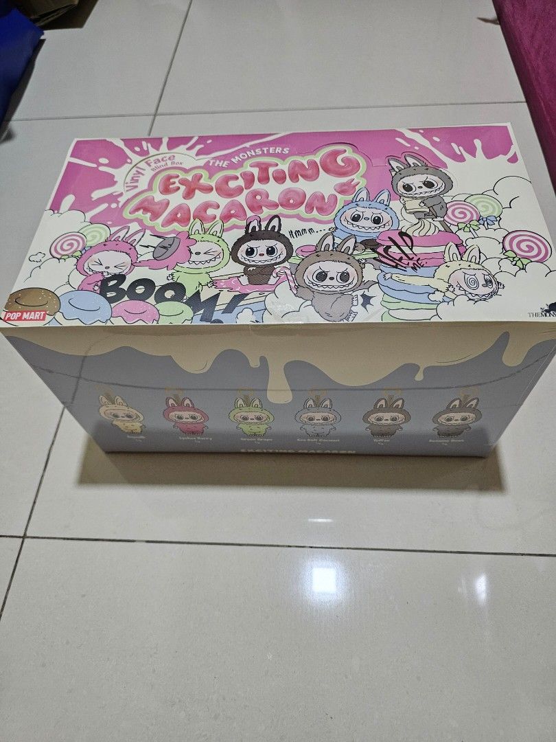 Sealed Labubu v1 full case / unsealed Labubu v2 full case, Hobbies ...