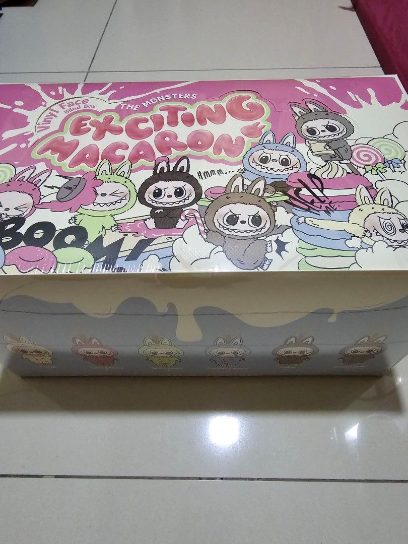 Sealed Labubu v1 full case / unsealed Labubu v2 full case, Hobbies ...