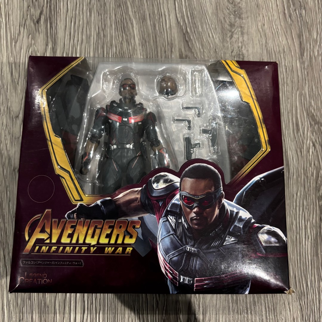 SH Figuarts Avengers Infinity War Falcon (Bootleg), Hobbies & Toys ...