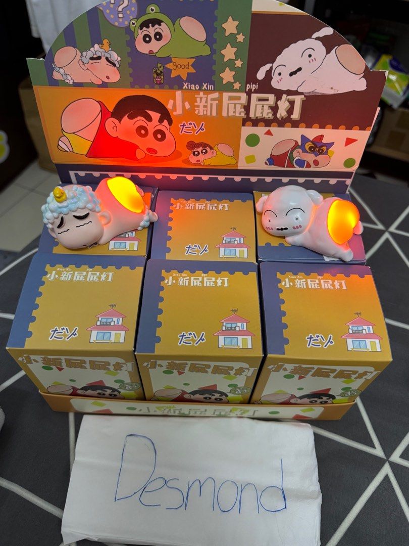 Shin Chan Toy with light !!Full Set!!, Hobbies & Toys, Toys & Games on ...