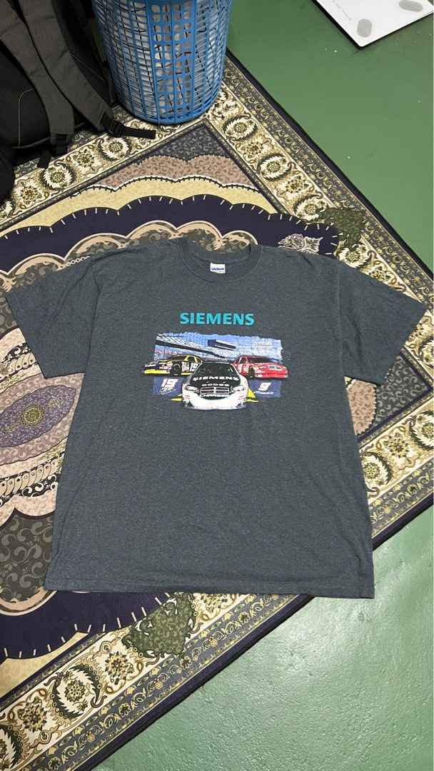 Gildan Racing Siemens Nascar , Men's Fashion, Tops & Sets, Tshirts ...