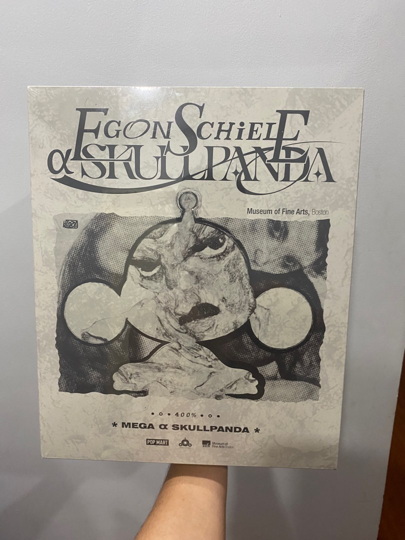 Skull panda 400% Egon Scheil, Hobbies & Toys, Toys & Games on Carousell