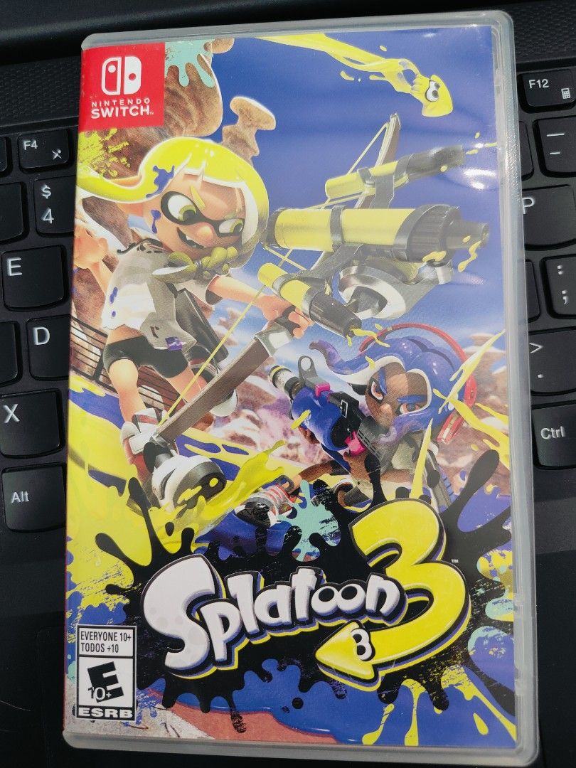 Splatoon 3 Switch Game, Video Gaming, Video Games, Nintendo on Carousell