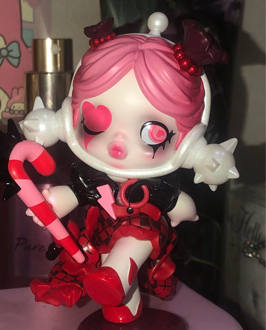 Sweetest rebel tell me what you want series skullpanda figurine ...