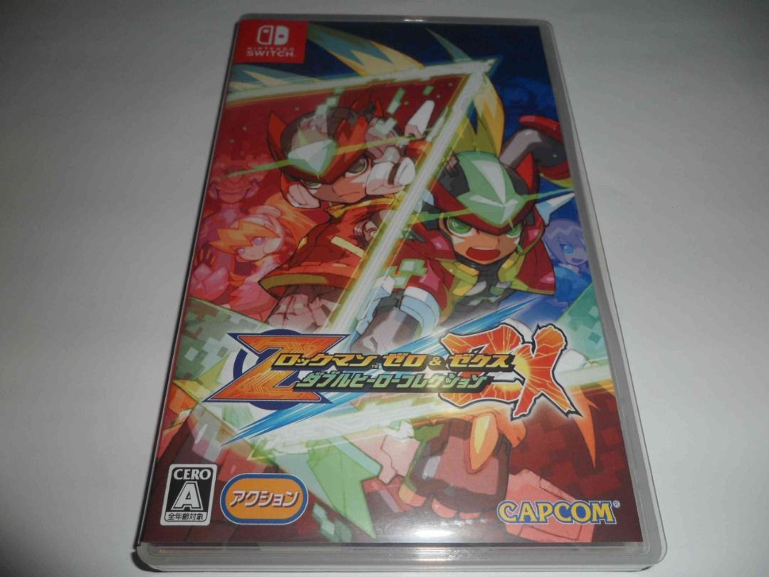 SWITCH NS 洛克人 ZX ZERO 純日版 ( 支援繁體中文介面 ), 電玩遊戲相關, 電玩、電腦遊戲軟體, Nintendo 任天堂 ...