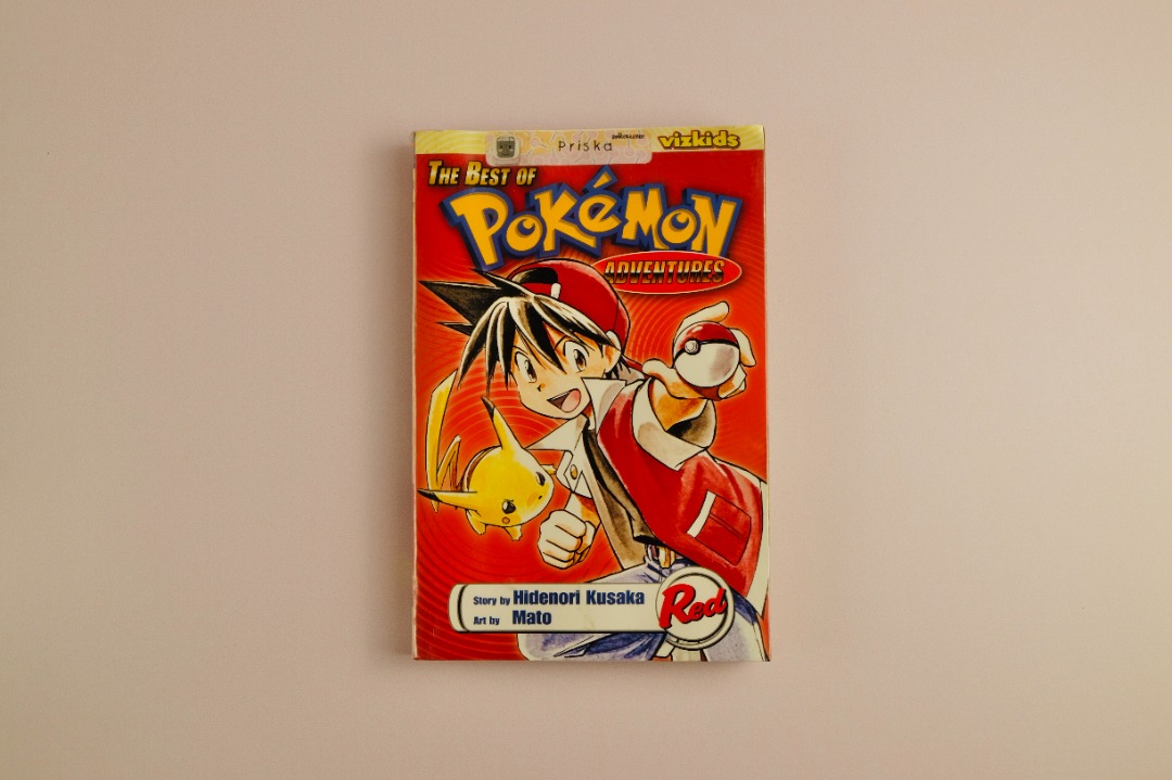 The Best of Pokemon Adventures Red English Buku Book Komik Comic, Buku ...