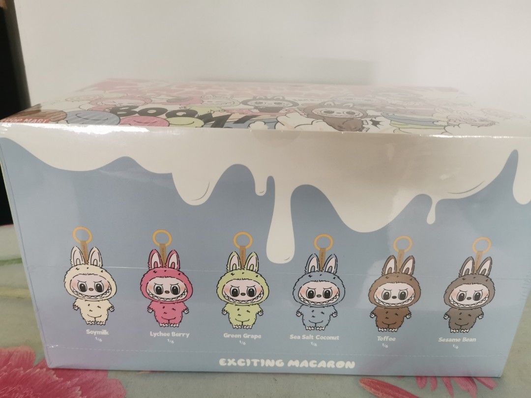 Labubu V1-THE MONSTERS - Tasty Macarons Vinyl Face Blind Box, Hobbies ...