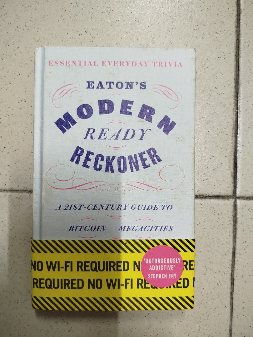 Thomas Eaton: Eaton's Modern Ready Reckoner, Hobbies & Toys, Books & Magazines, Storybooks on ...