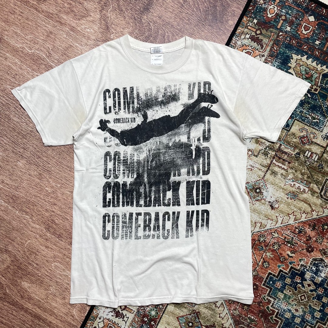 Tshirt Comeback Kid "Symptomps+Cures" Kaos Band Lokal Official ...