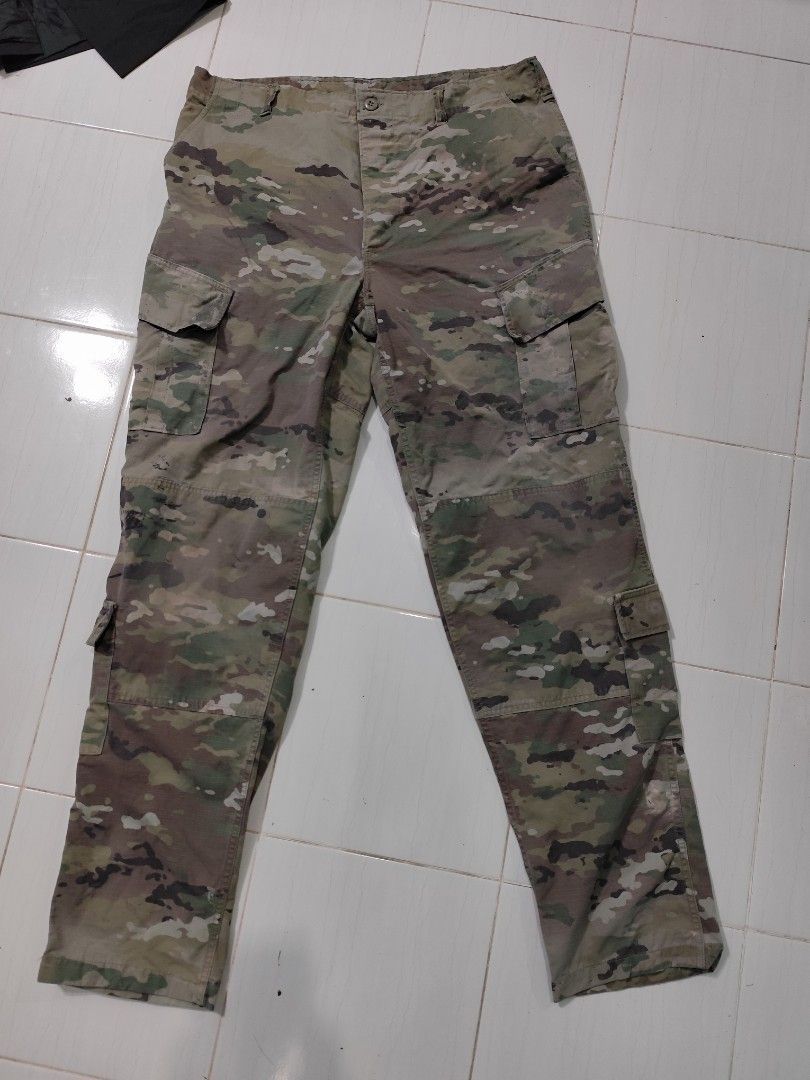 us army multicam, Men's Fashion, Bottoms, Trousers on Carousell