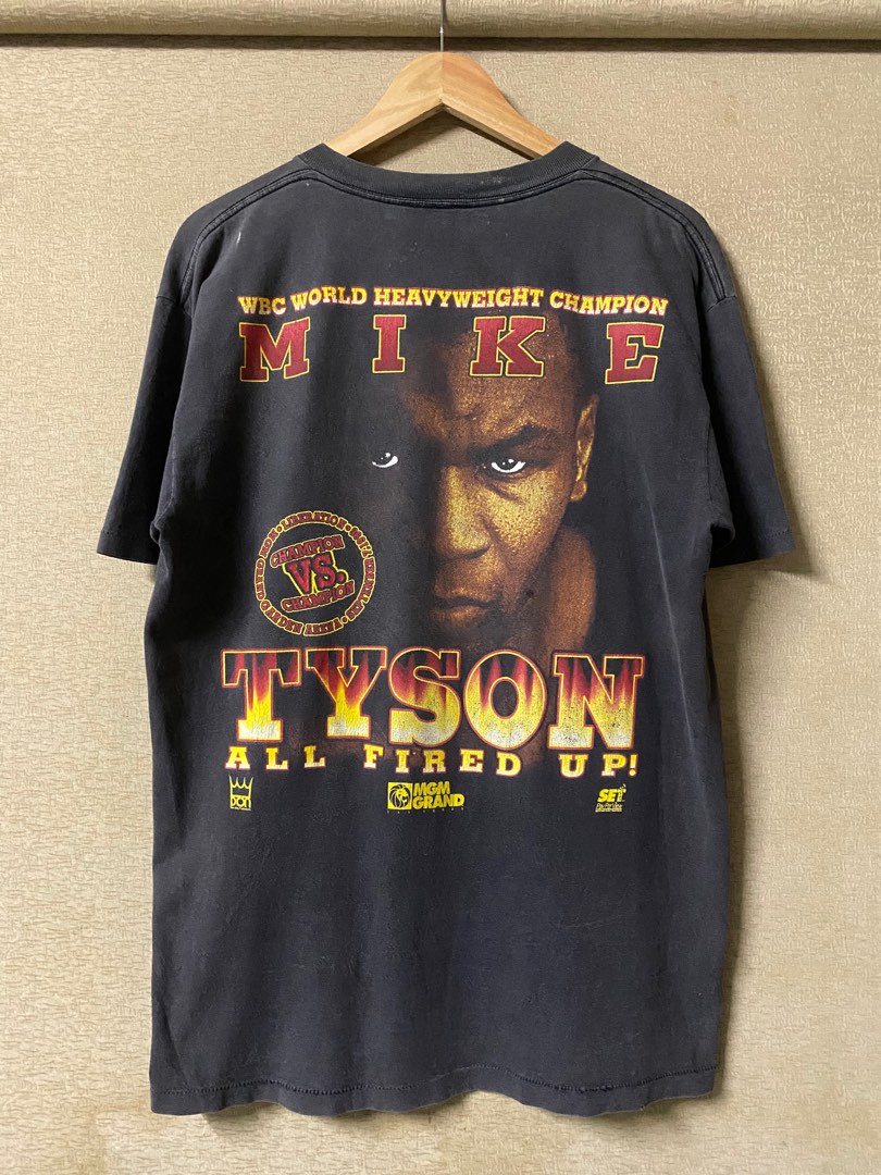 Vintage 90’s Mike Tyson, Men's Fashion, Tops & Sets, Tshirts & Polo ...