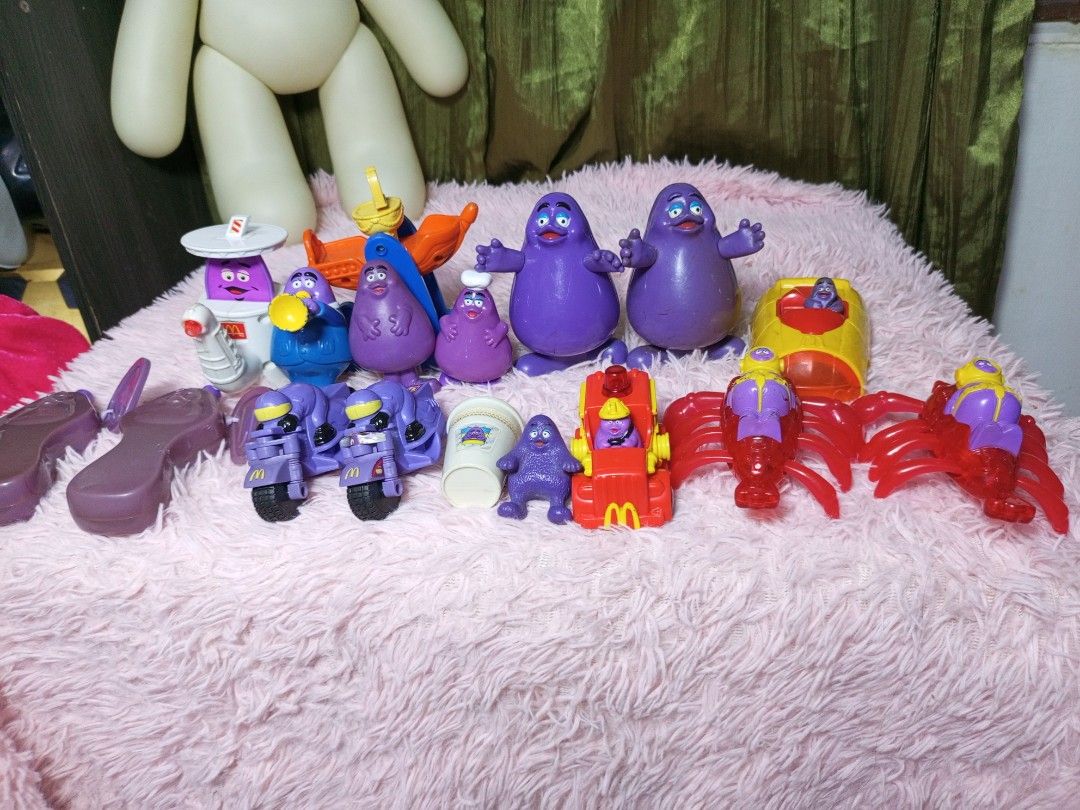 Vintage Grimace Mc donalds, Hobbies & Toys, Toys & Games on Carousell