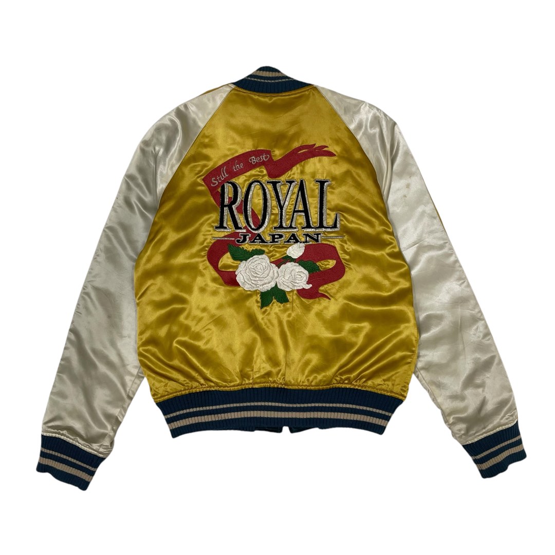 Vintage Sukajan Royal Japan Reversible Jacket, Women's Fashion, Coats ...
