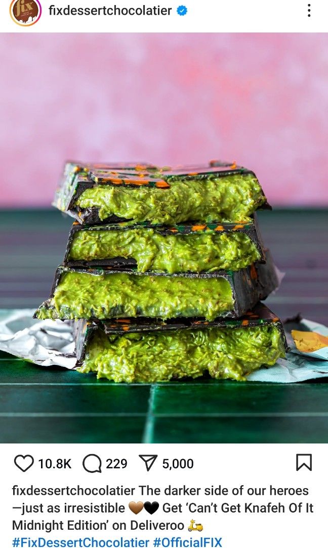 Viral Dubai Chocolate ( Fix, Choco Zen, Flair) Premium & Cheaper ...