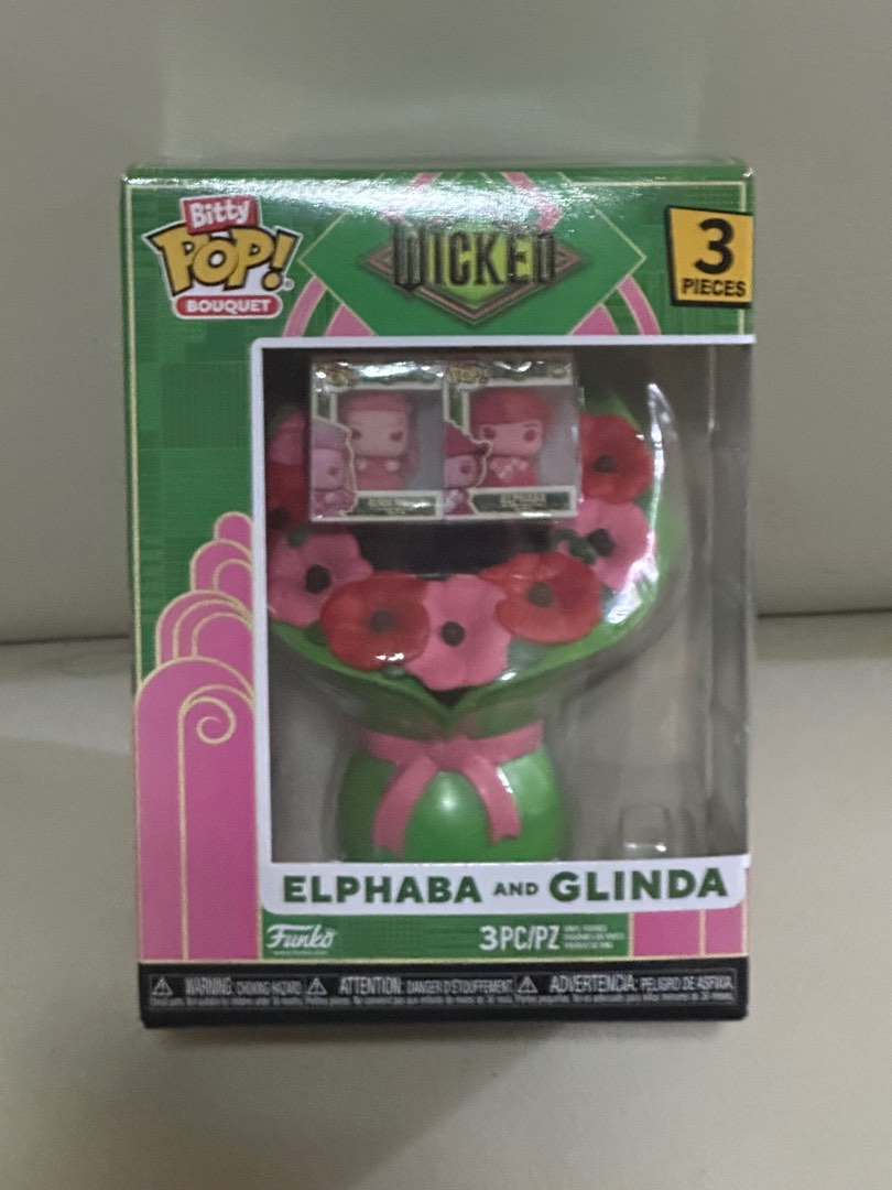 Wicked Funko Pop Elphaba and Glinda Boquet, Hobbies & Toys, Toys ...